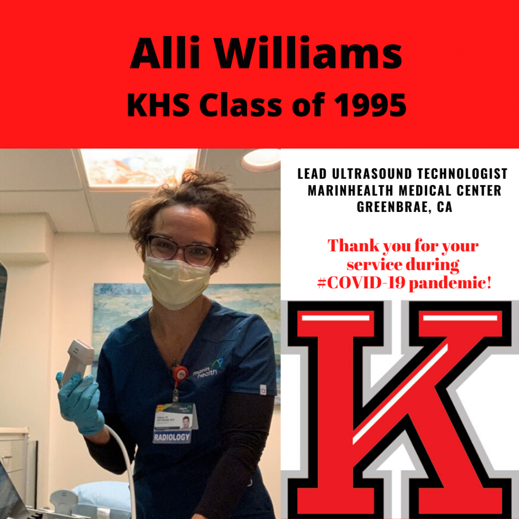 Thank you Front Line Wildcat Hero: Alli Williams, KHS’95! – Kenton City ...