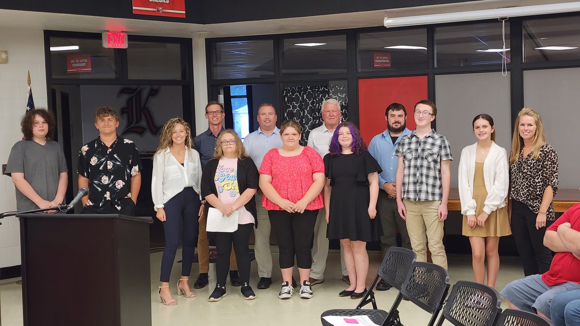 KMS Power of the Pen presents to school board – Kenton City Schools