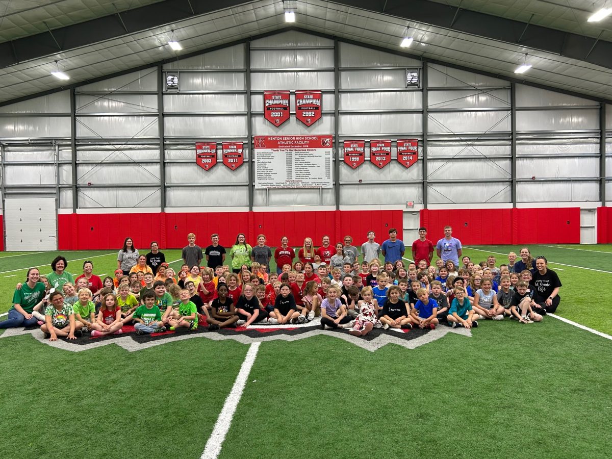 KHS Students host first-grade students for activity day – Kenton City ...